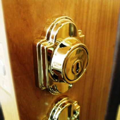 Fechadura Blim Blim Titan Dourado
